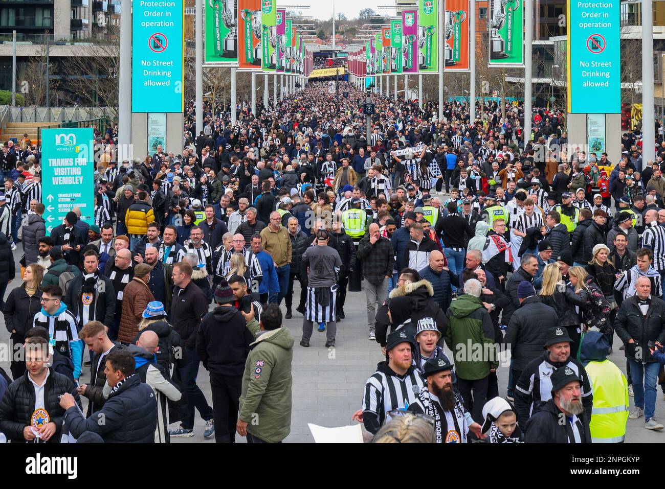Wembley Stadium, London, UK. 26th Feb, 2023. Carabao League Cup Final ...