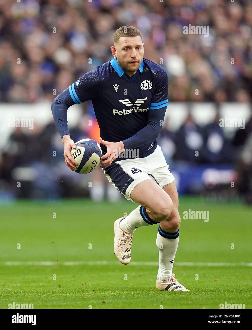 Scotland's Finn Russell during the Guinness Six Nations match at the ...