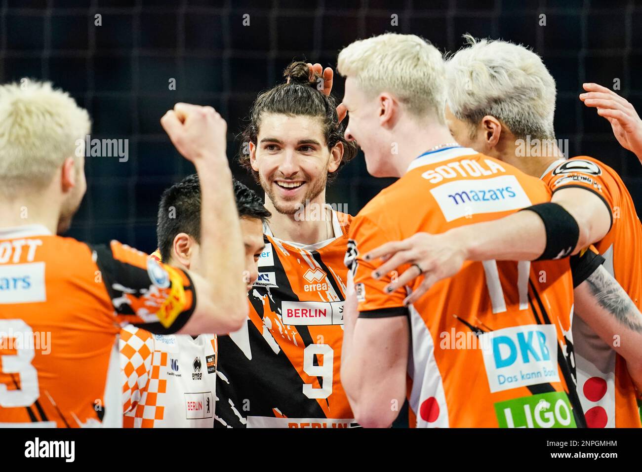 Mannheim, Germany. 26th Feb, 2023. Volleyball, men: DVV Cup, SWD ...