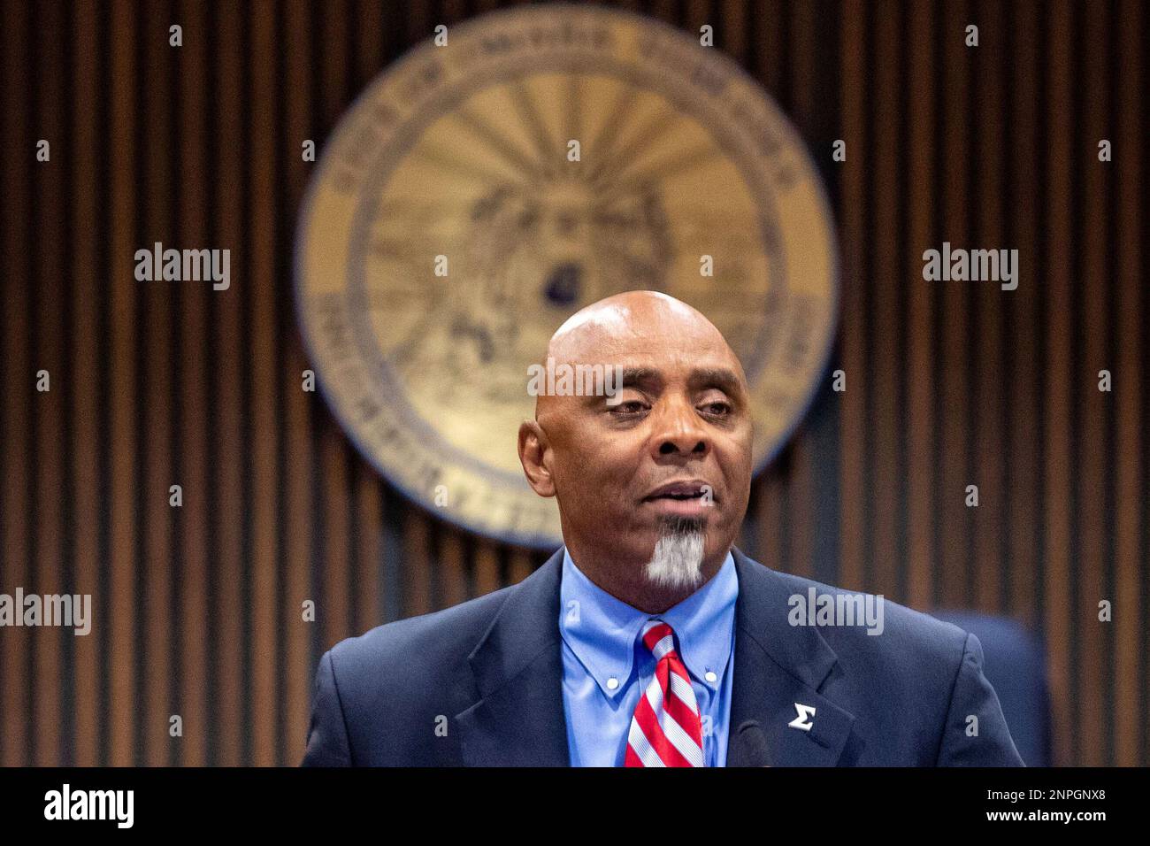 Special prosecutor Fred Franklin announces charges in the shooting ...