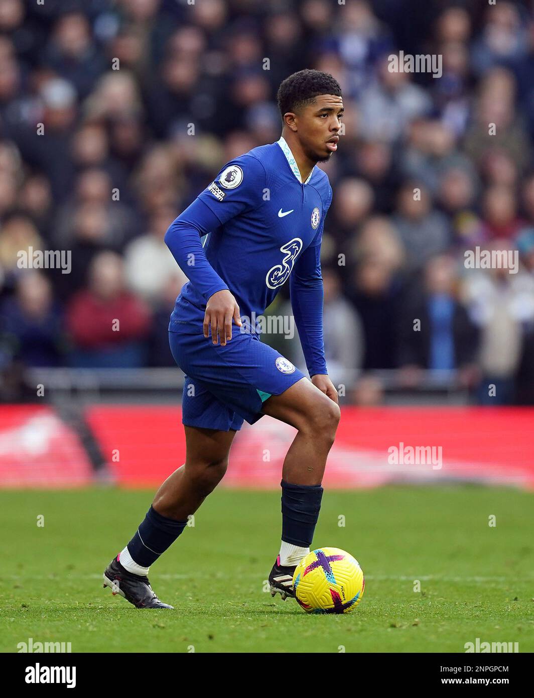 Chelsea’s Wesley Fofana during the Premier League match at the ...