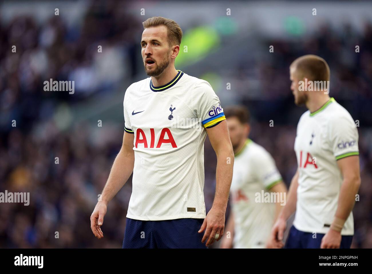 Tottenham Hotspur's Harry Kane during the Premier League match at the ...
