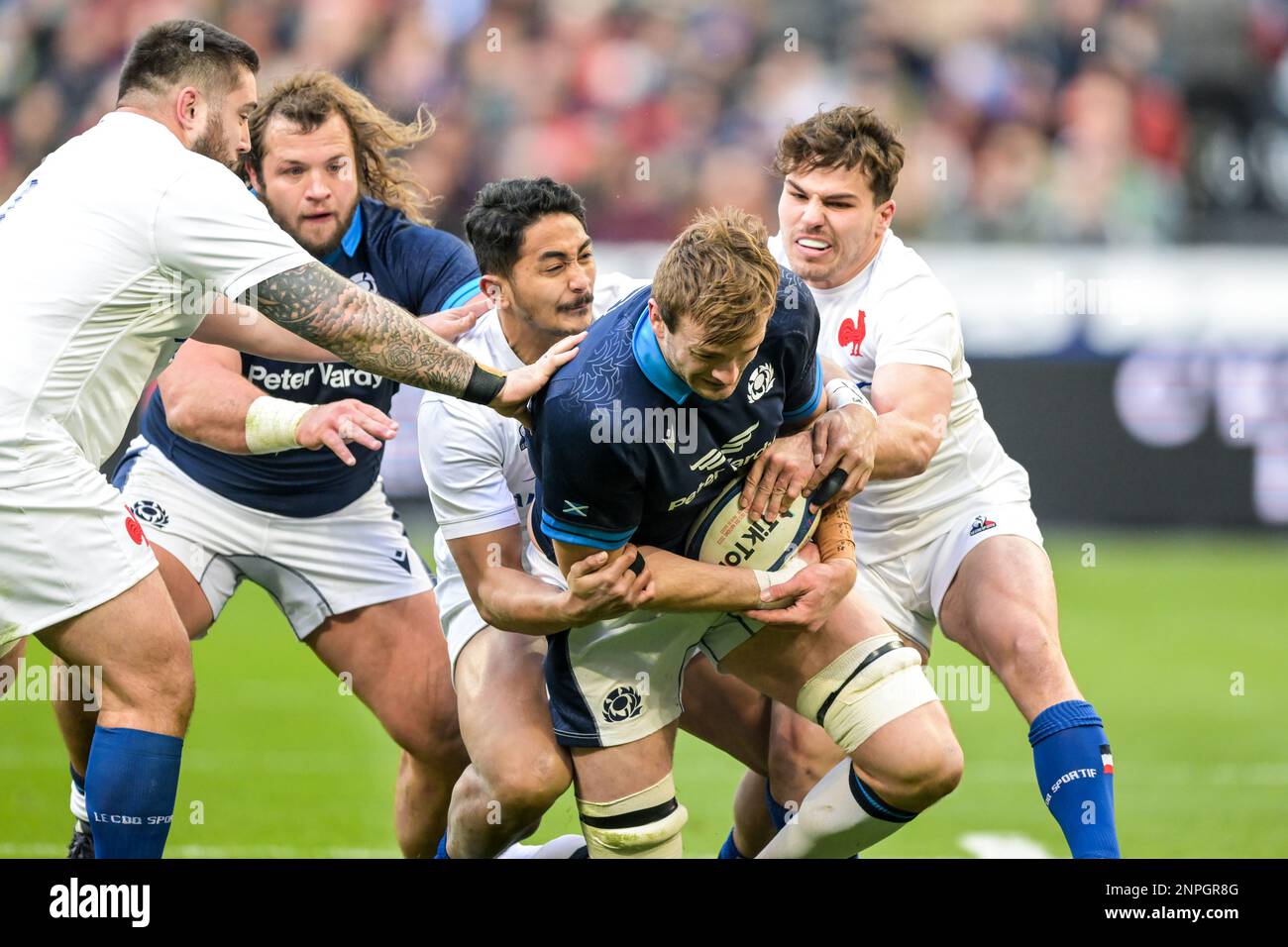 PARIS - Richie Gray of Scotland during the Guinness Six Nations Rugby ...