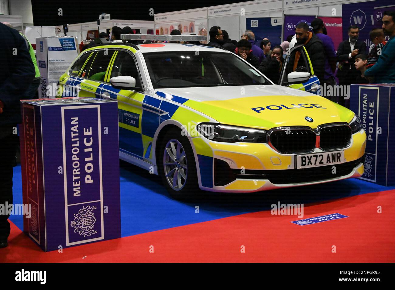 London, UK. London, UK. 26th February 2023. ExCeL London, UK ...