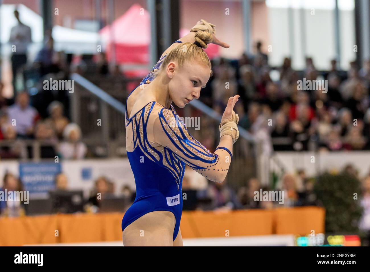26 February 2023, Brandenburg, Cottbus: Gymnastics, World Cup, 46th ...
