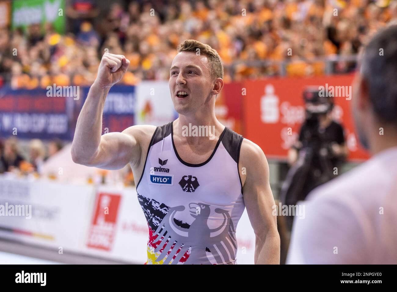 26 February 2023, Brandenburg, Cottbus: Gymnastics, World Cup, 46th ...