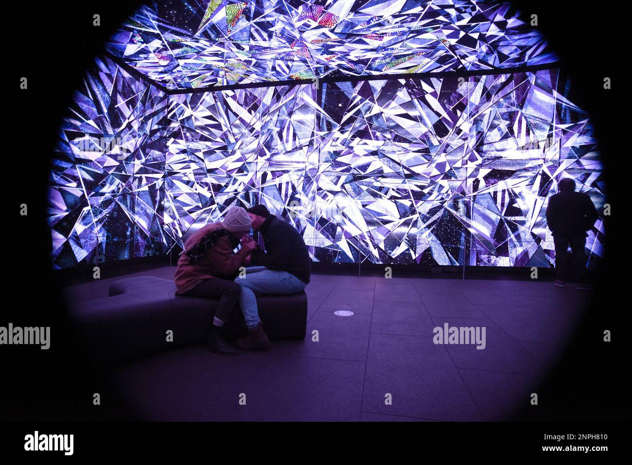 The first interactive body movement artwork launched across the ...