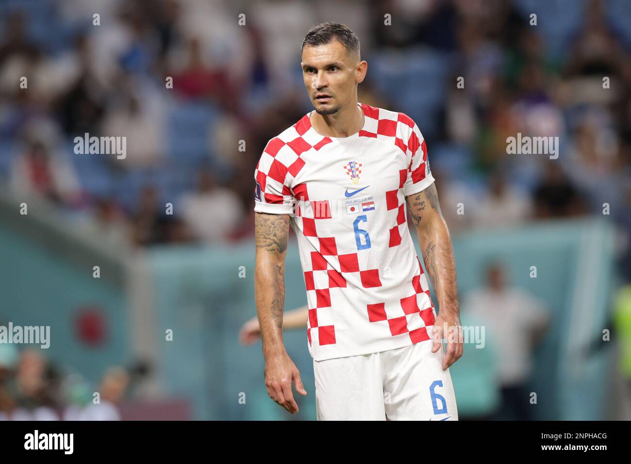 Dejan Lovren Of Croatia Seen During The Fifa World Cup Qatar 2022