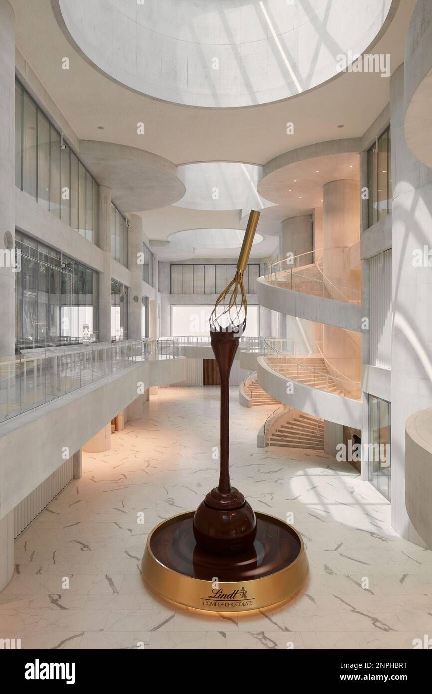 IMAGE DISTRIBUTED FOR LINDT AND SPRUENGLI - The centrepiece of the new ...