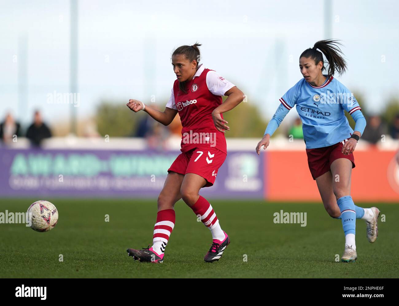 Bristol City's Jasmine Bull during the Vitality Women's FA Cup fifth ...