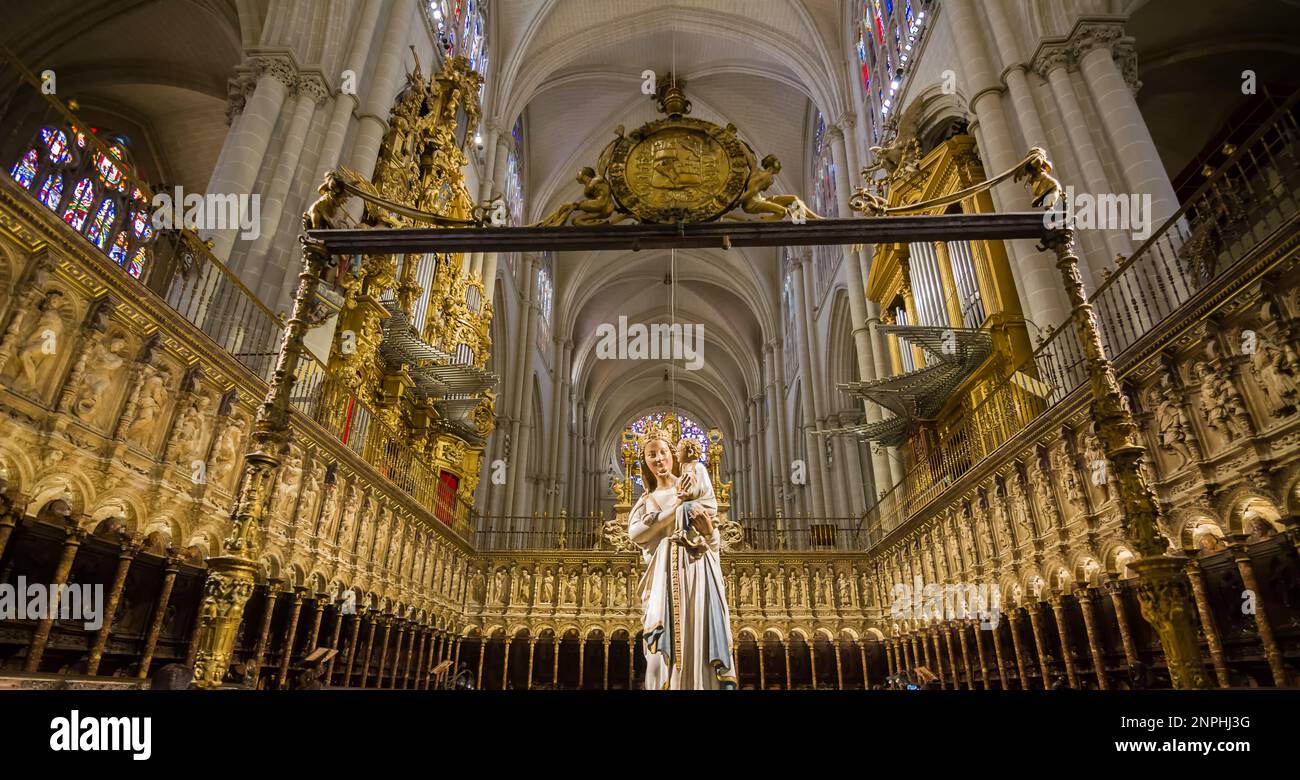 Virgen blanca toledo hi-res stock photography and images - Alamy