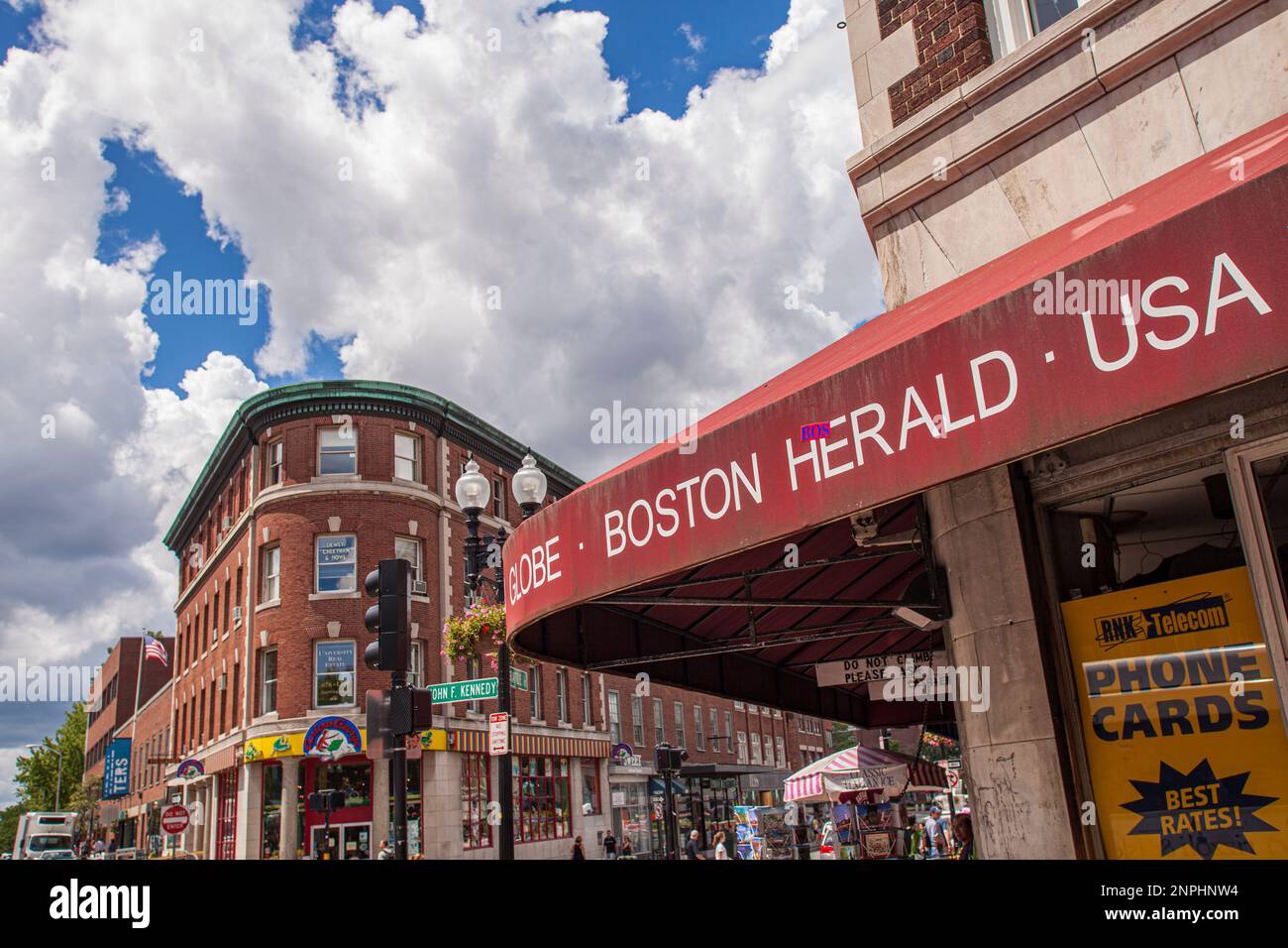 Harvard Square, Cambridge, Massachusetts Stock Photo - Alamy
