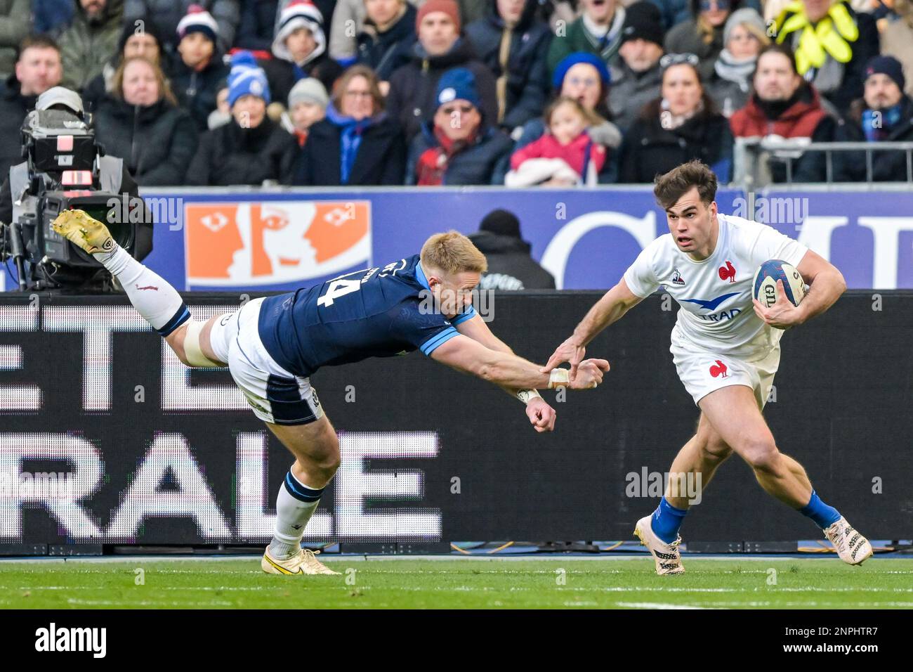 Damian penaud six nations 2023 hi-res stock photography and images - Alamy