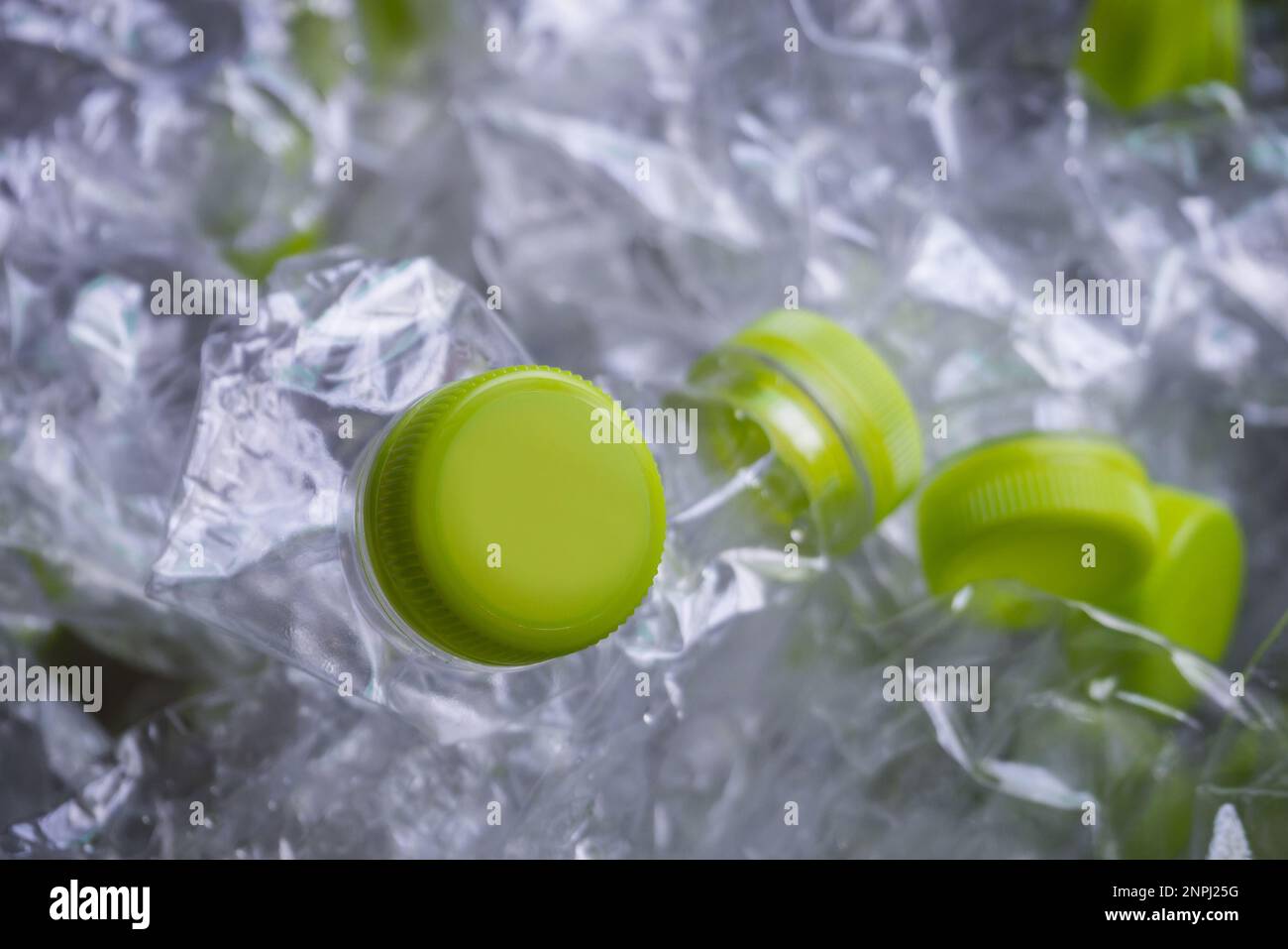 plastic bottles recycle background concept Stock Photo - Alamy
