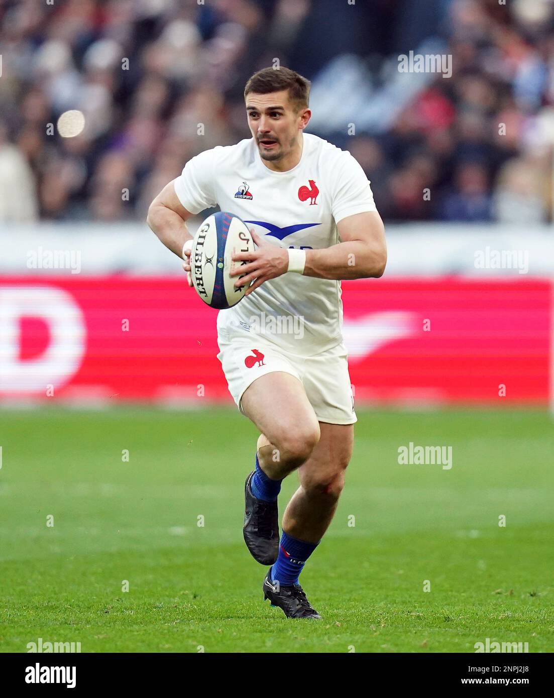 France's Thomas Ramos during the Guinness Six Nations match at the ...