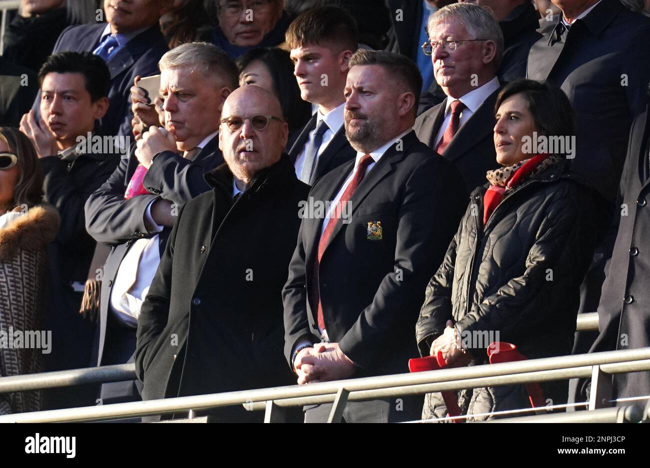 Avram glazer 2023 wembley hi-res stock photography and images - Alamy