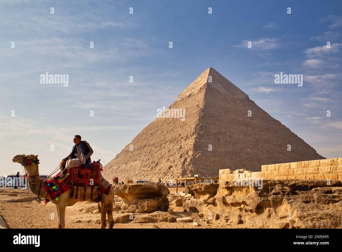 Cheops Pyramid Gize Egypt Stock Photo - Alamy