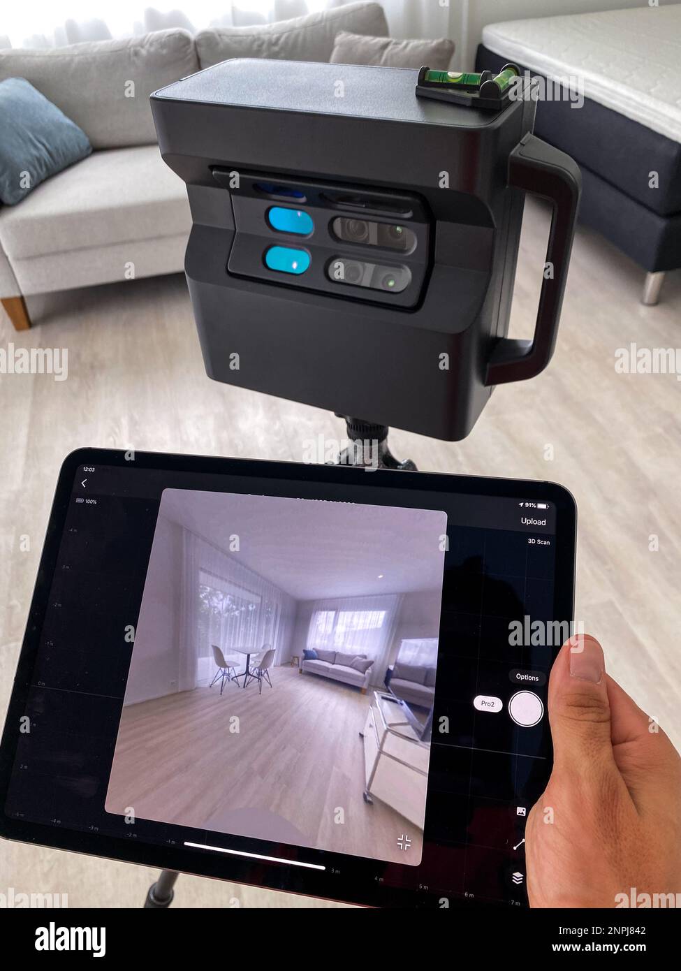 3D rotating camera inside a modern appartment for sale or rent ...