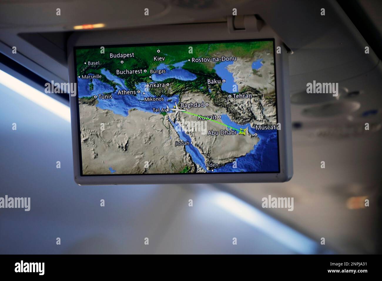 FILE- In this Monday, Aug. 31, 2020 file photo, an overhead screen ...