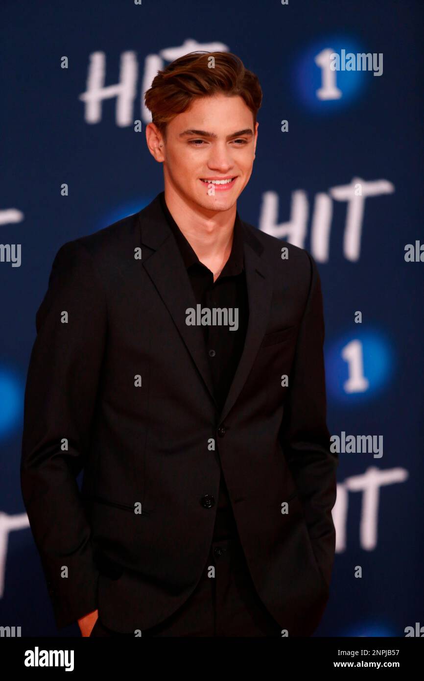 Gabriel Guevara during the presentation of the TV series 'HIT' at the ...