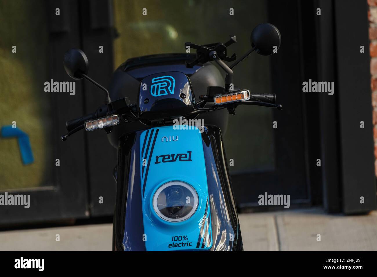 Photo by: John Nacion/STAR MAX/IPx 2020 9/1/20 A view of a parked Revel ...