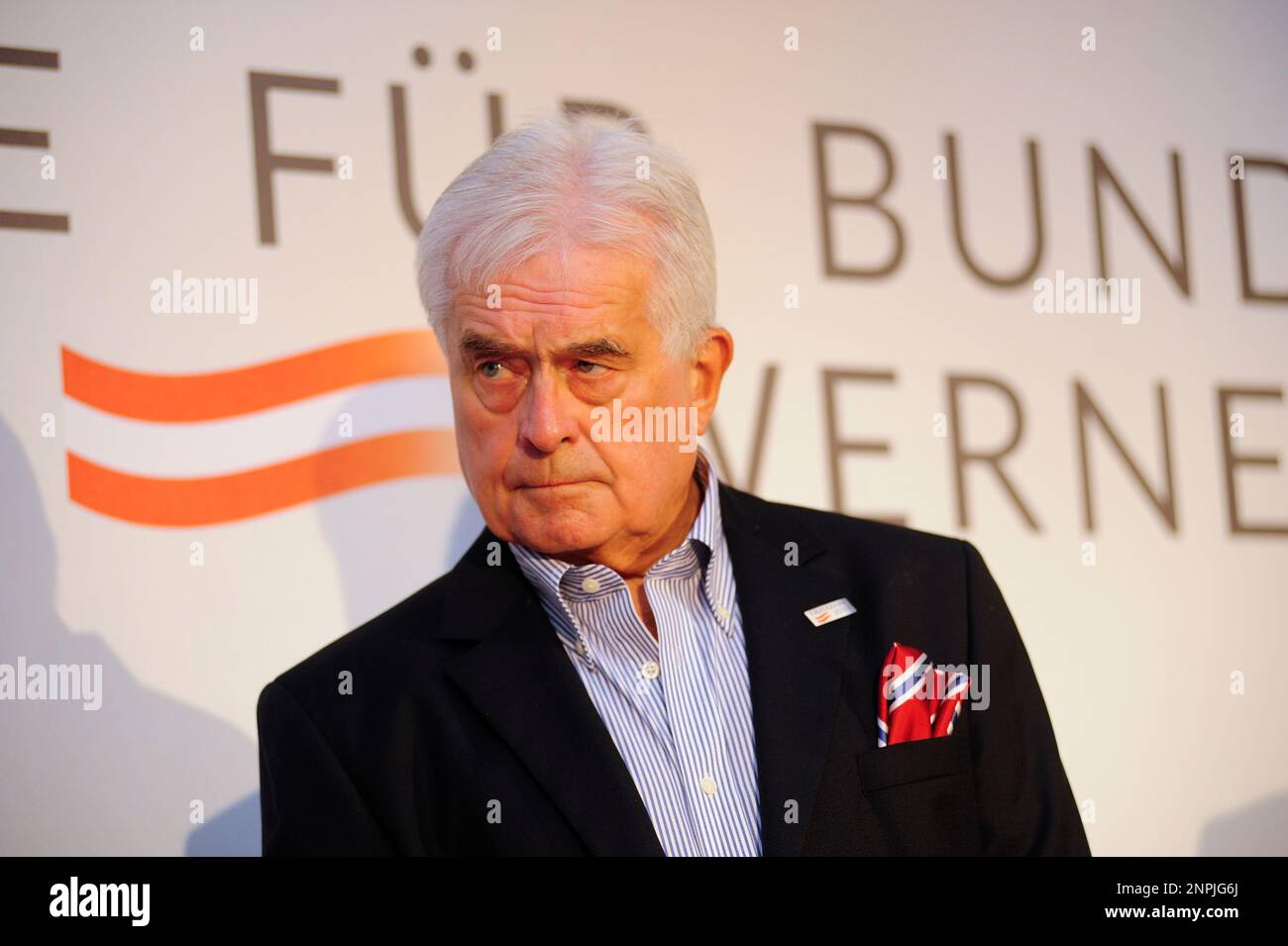 Vienna, Austria. September 22, 2013. Frank Hoffmann (July 16, 1938 ...