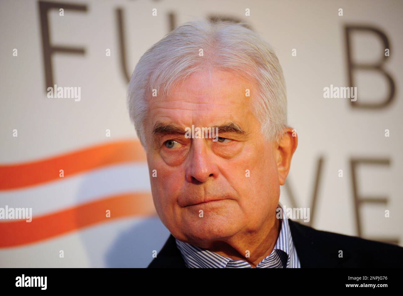 Vienna, Austria. September 22, 2013. Frank Hoffmann (July 16, 1938 ...