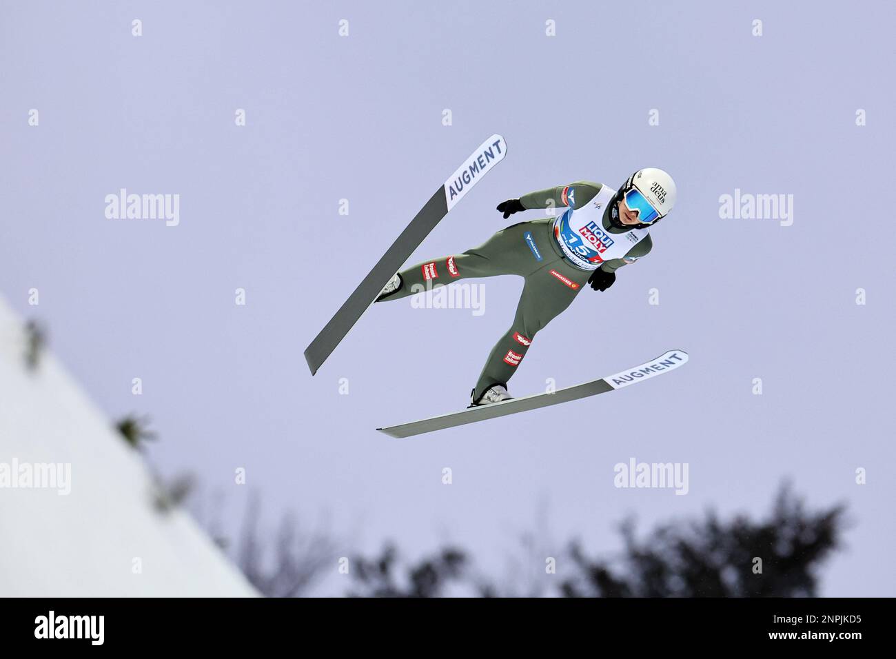 26 February 2023, Slovenia, Planica: Nordic Skiing: World Championships, Ski Jumping - Team ...