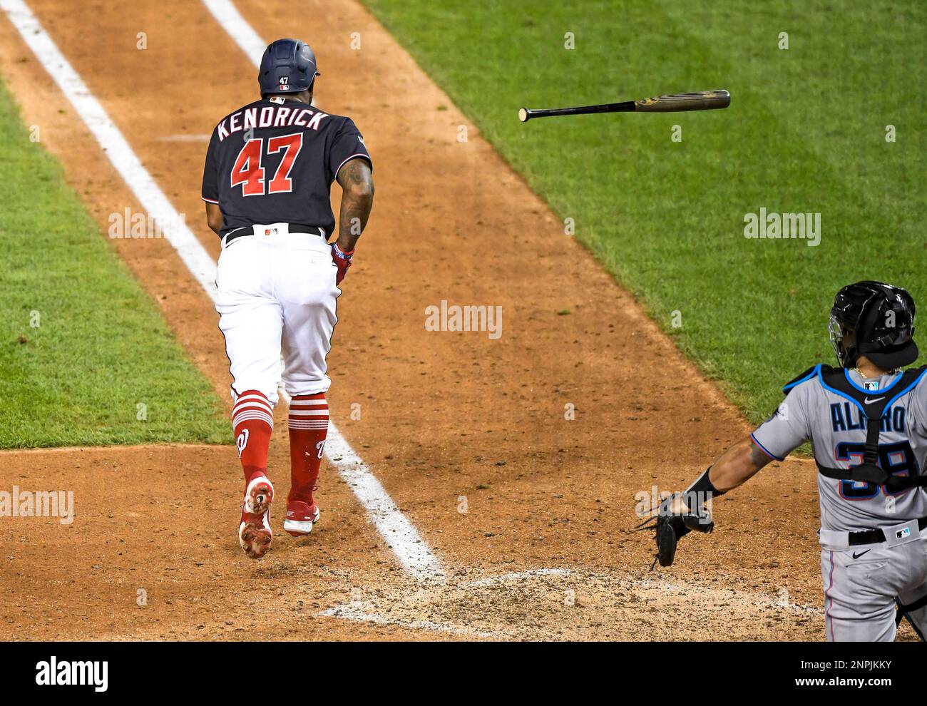 WASHINGTON, DC - AUGUST 24: Washington Nationals designated hitter ...