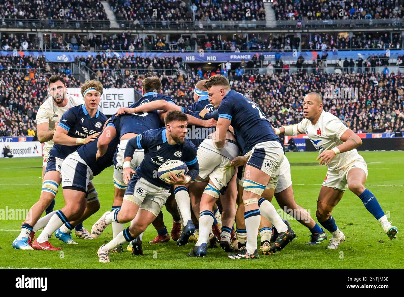 PARIS - Sam Skinner of Scotland during the Guinness Six Nations Rugby ...
