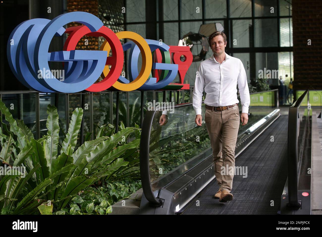 Google Singapore country director Ben King at its Singapore office and ...