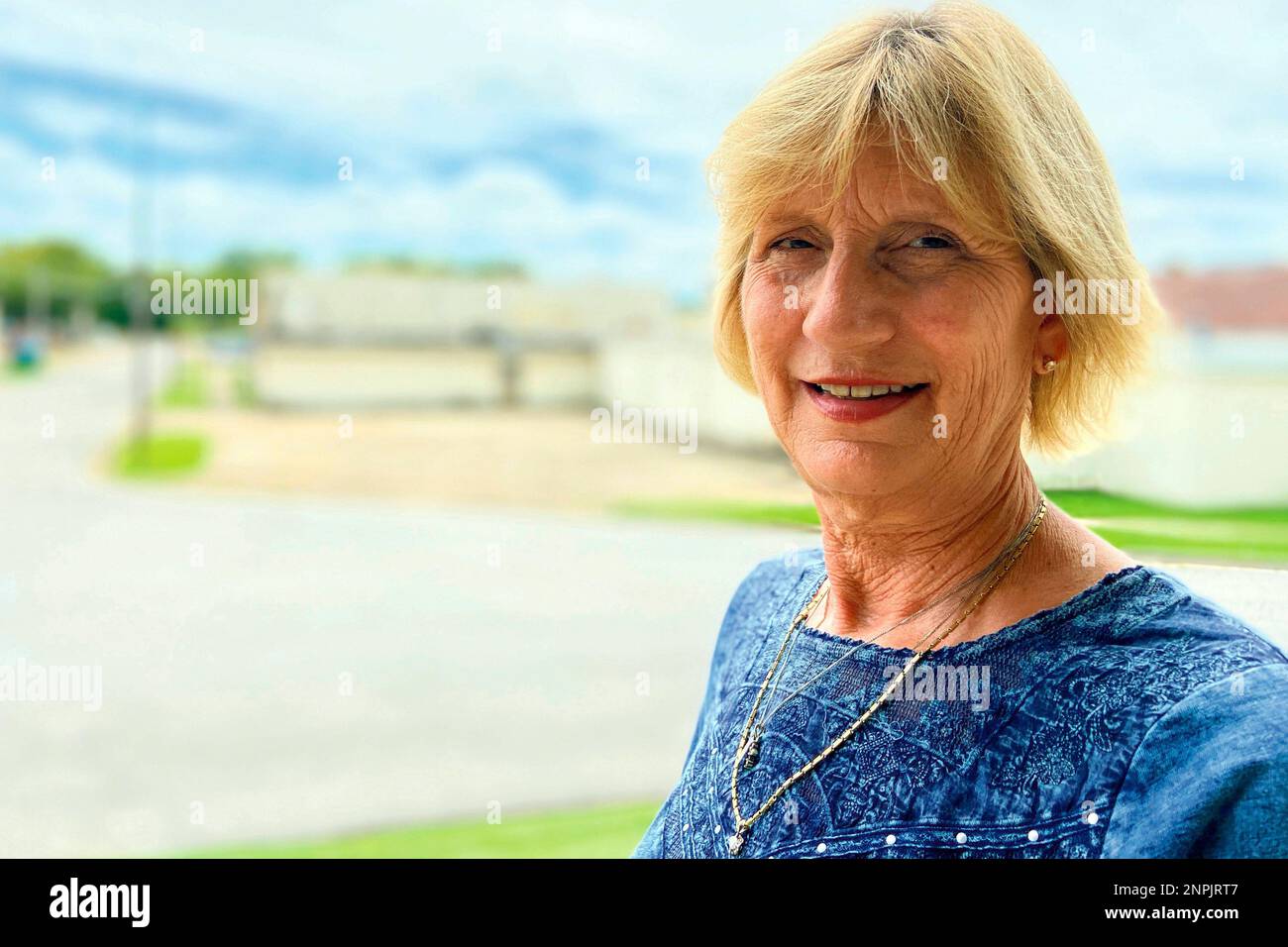 Patti Vogt, of Enterprise, Miss., poses for a photo in Meridian, Miss ...