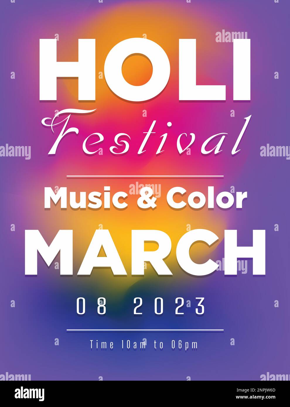 Happy holi abstract festival colorful background Stock Vector Image ...