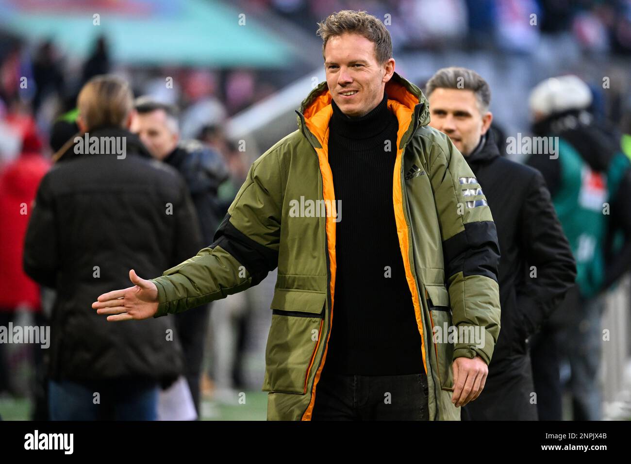 Munich, Germany. 26th Feb, 2023. Soccer: Bundesliga, Bayern Munich - 1. FC Union Berlin ...