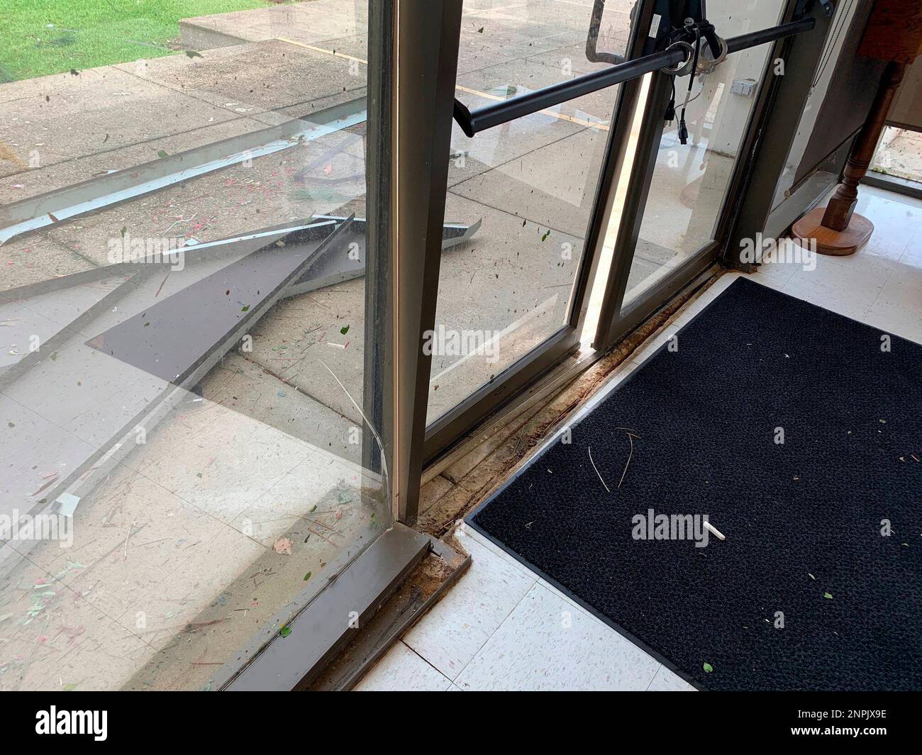 This photo provided by the Louisiana State Police shows an extension ...