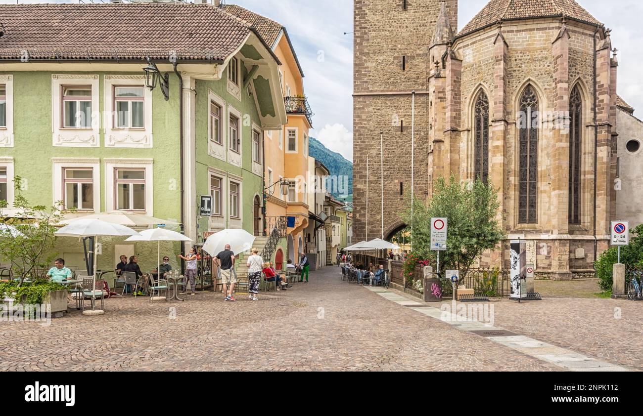 Historic center of Merano city - Bolzano province, South Tyrol ...