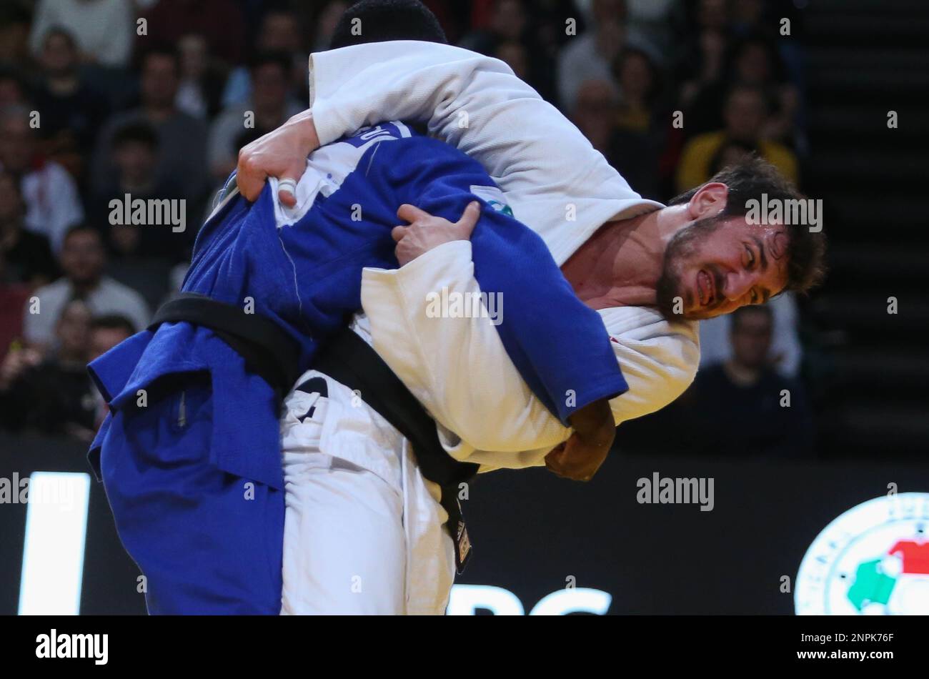 NGAYAP HAMBOU MAXIME-GAEL of FRANCE and BEKAURI LASHA of GEORGIA during ...