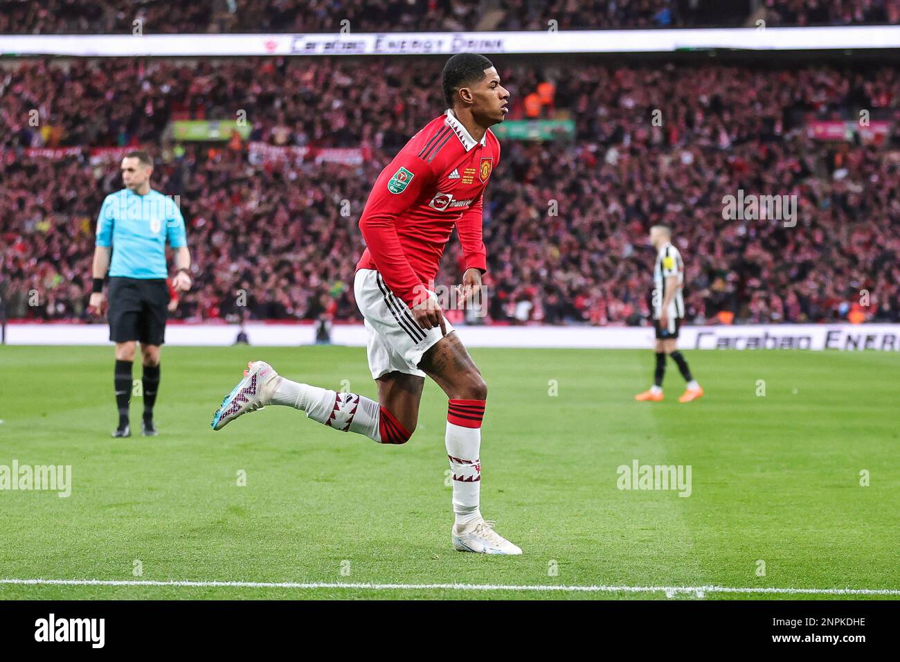 Marcus rashford celebration 2023 hi-res stock photography and images ...