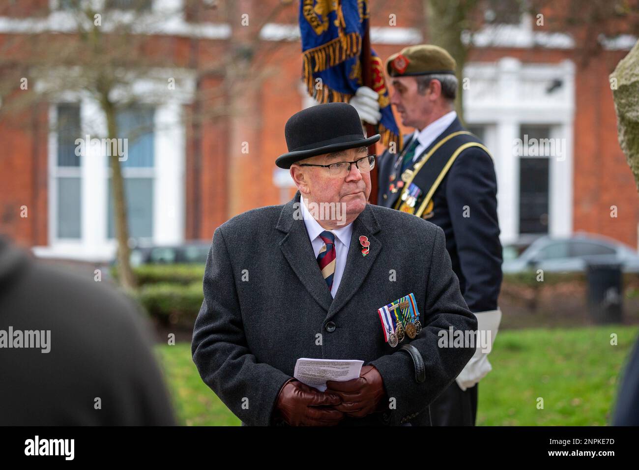 Warrington, Cheshire, UK. 26th Feb, 2023. Duke of Lancaster's ...