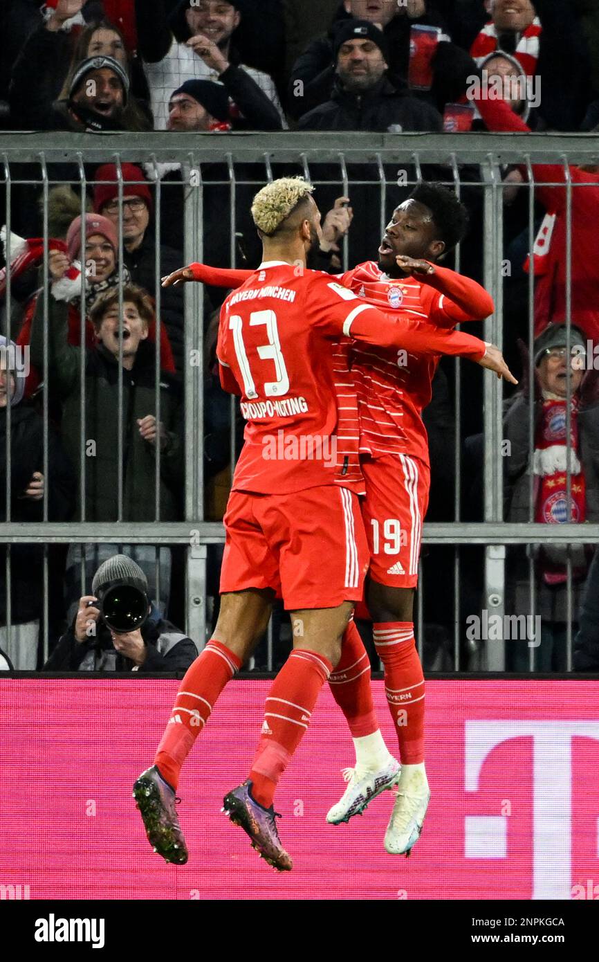 Munich, Germany. 26th Feb, 2023. Soccer: Bundesliga, Bayern Munich - 1. FC Union Berlin ...