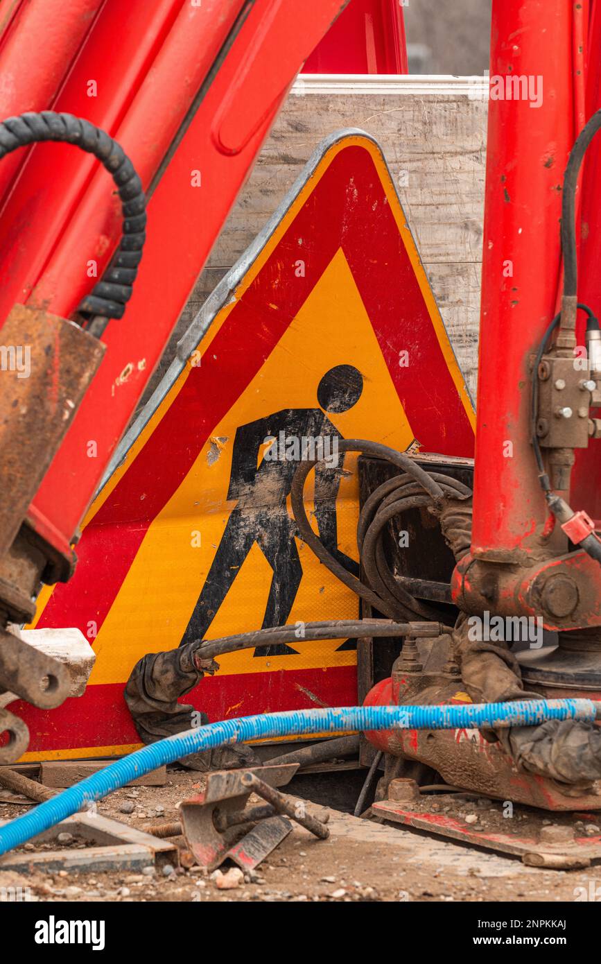 Damaged traffic sign hi-res stock photography and images - Alamy