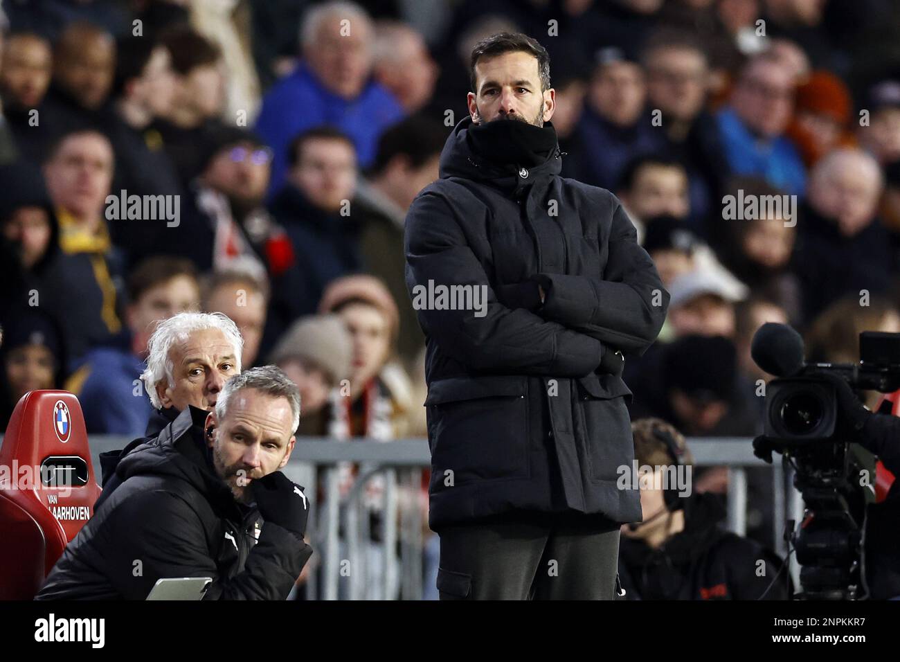 EINDHOVEN - (LR) PSV Eindhoven assistant coach Fred Rutten, PSV ...