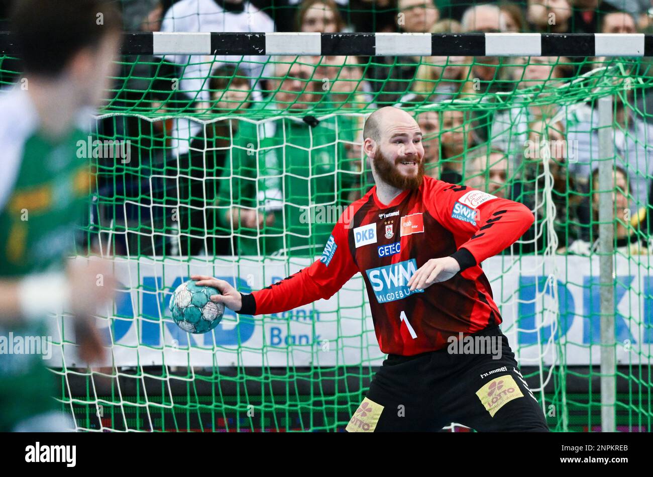Leipzig, Germany. 26th Feb, 2023. Handball: Bundesliga, SC DHfK Leipzig ...