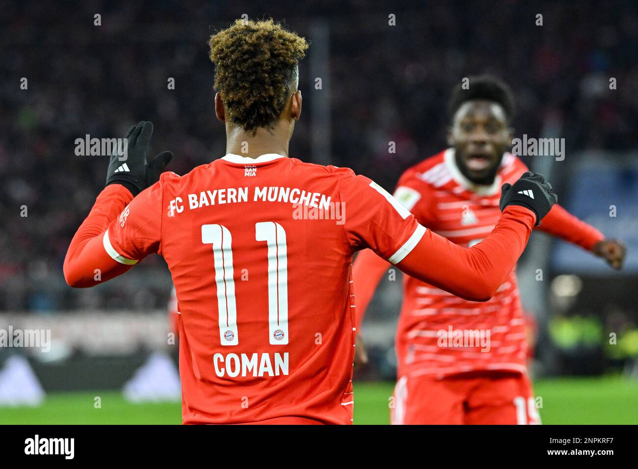 Munich, Germany. 26th Feb, 2023. Soccer: Bundesliga, Bayern Munich - 1. FC Union Berlin ...