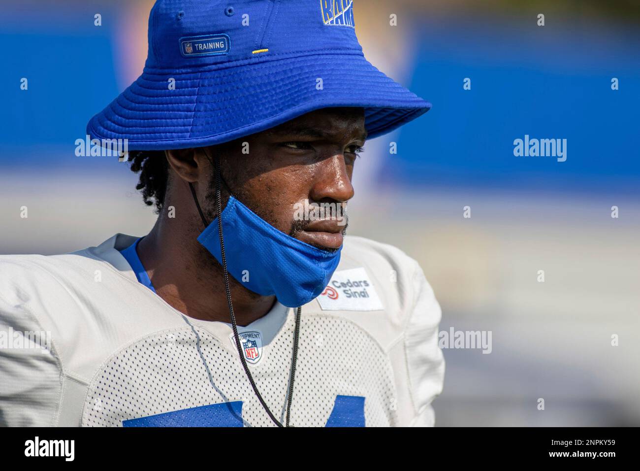 THOUSAND OAKS, CA - AUGUST 19: Los Angeles Rams linebacker Leonard ...