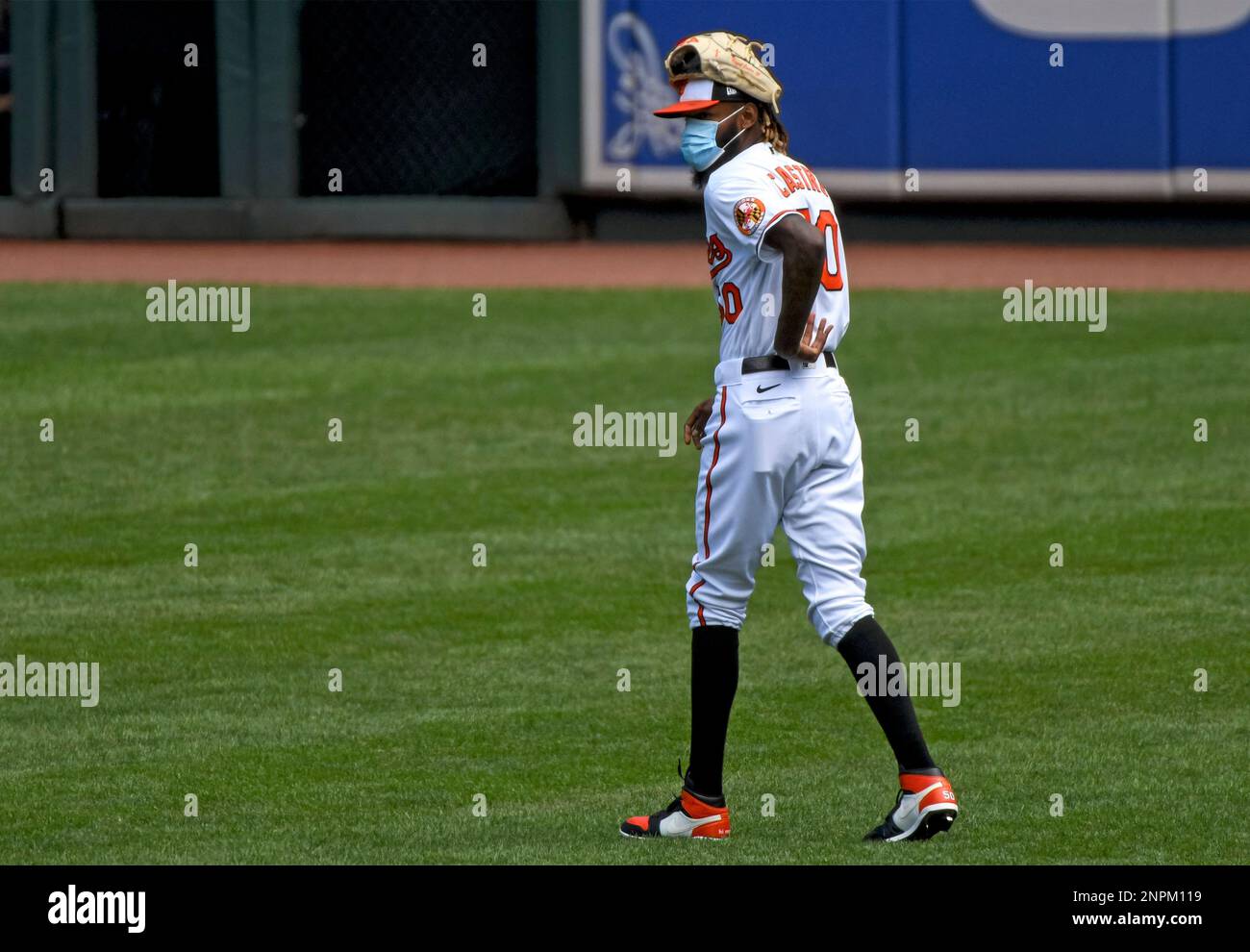 BALTIMORE, MD - AUGUST 19: Baltimore Orioles relief pitcher Miguel ...