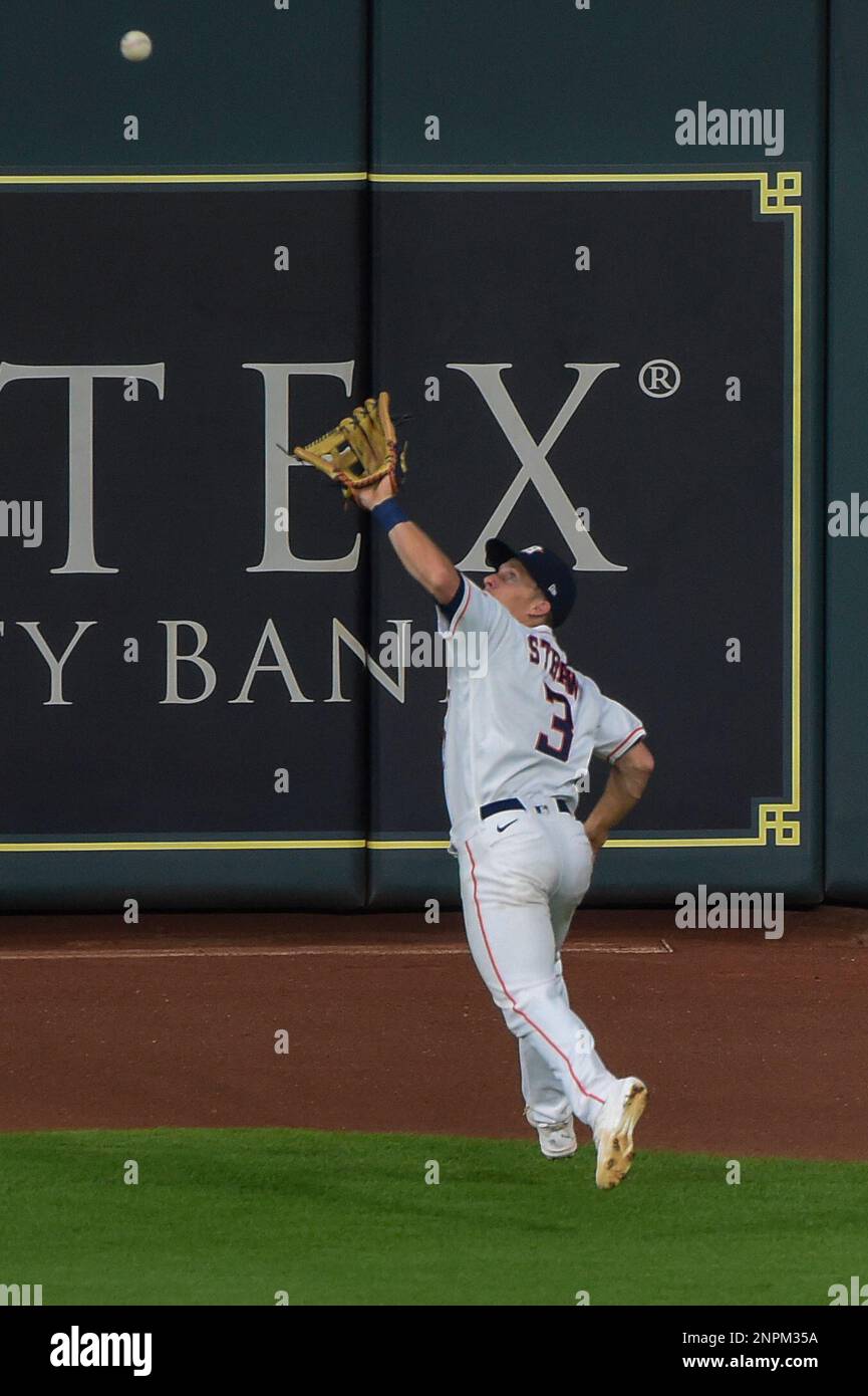 HOUSTON, TX - AUGUST 18: Houston Astros center fielder Myles Straw (3 ...