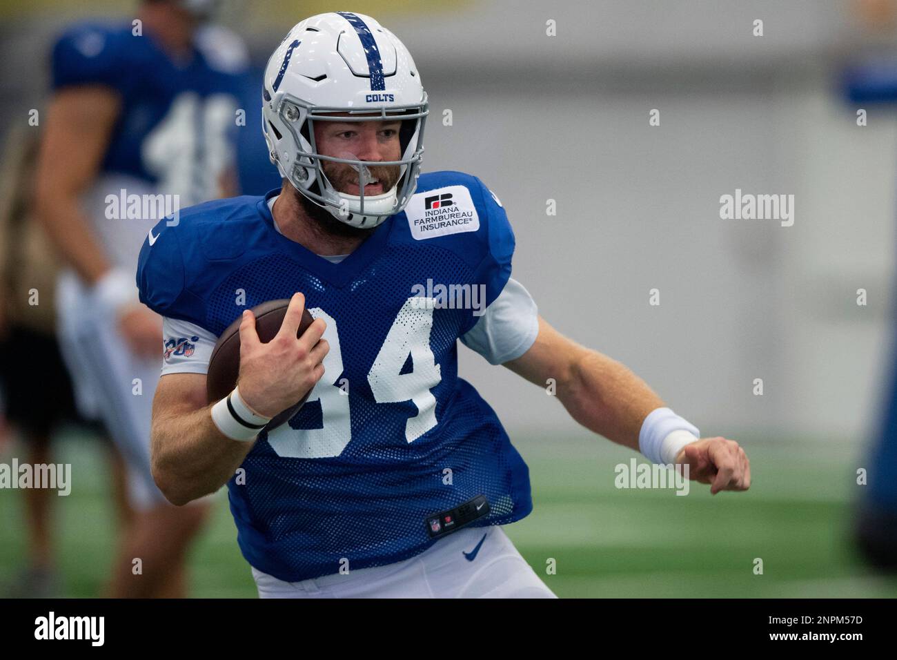 INDIANAPOLIS, IN - AUGUST 18: Indianapolis Colts tight end Jack Doyle ...