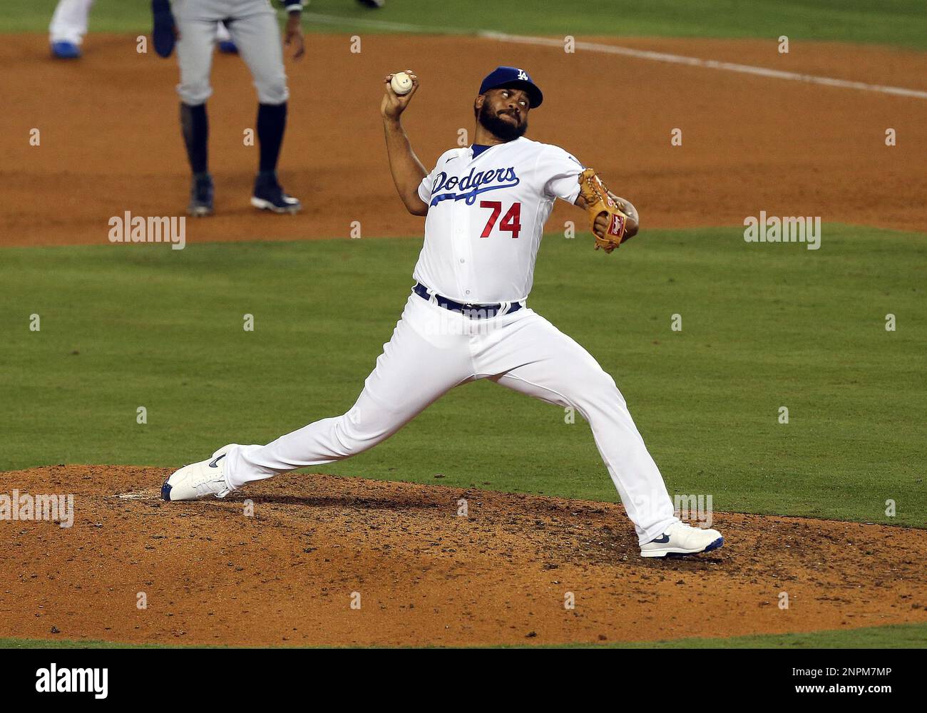 LOS ANGELES, CA - AUGUST 17: Los Angeles Dodgers pitcher Kenley Jansen ...