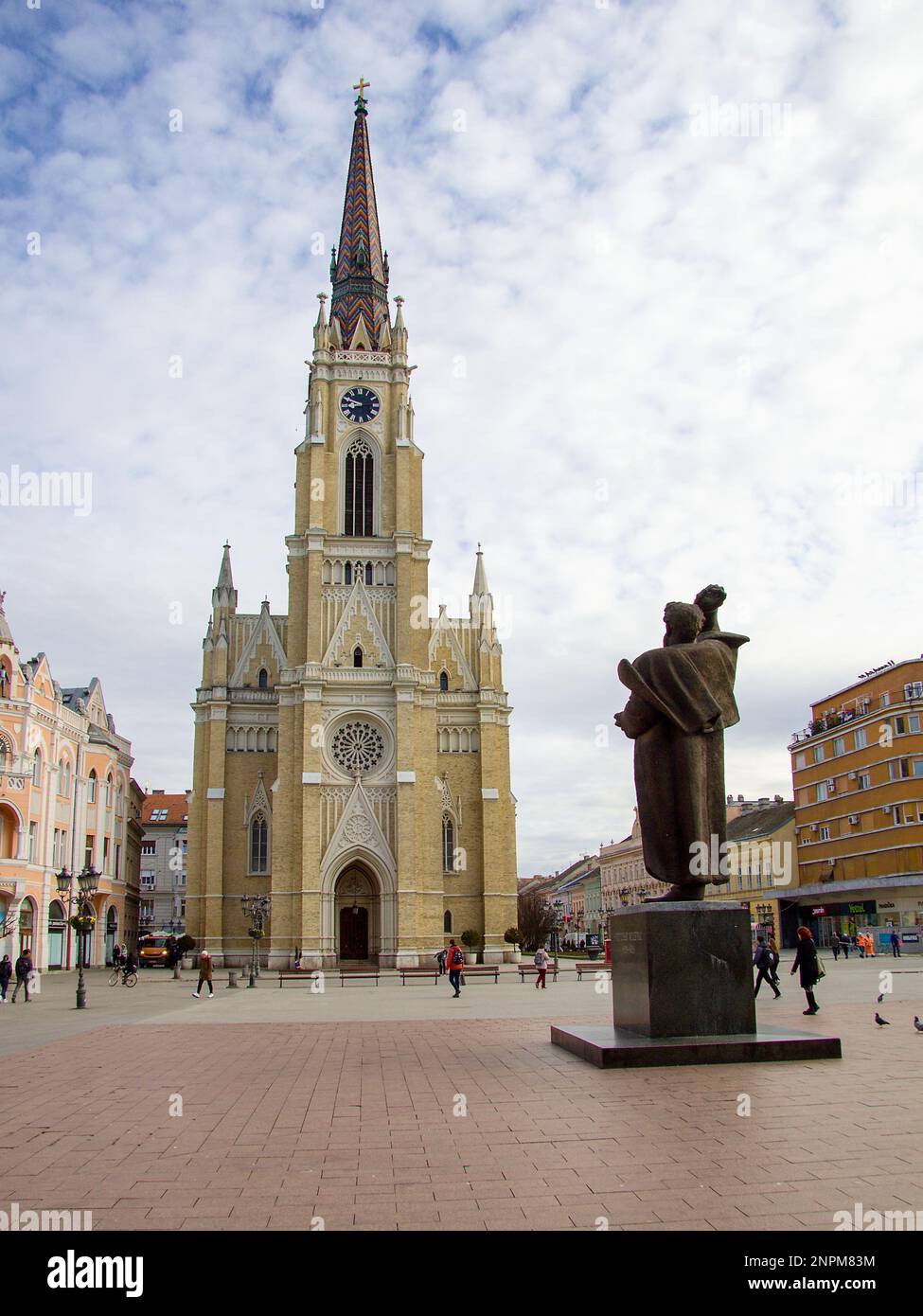 The Name of Mary Church a Roman Catholic parish church in Novi Sad ...